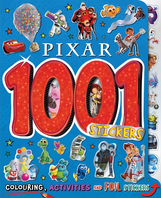 Pixar: 1001 Stickers (Disney Pixar) | Good Reading