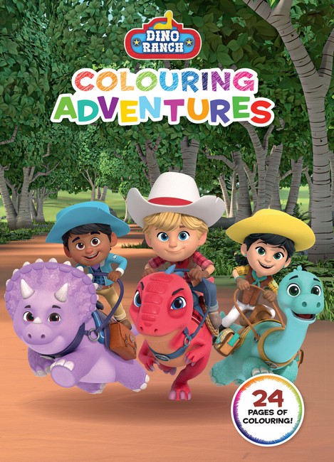 Dino Ranch: Colouring Adventures | Good Reading