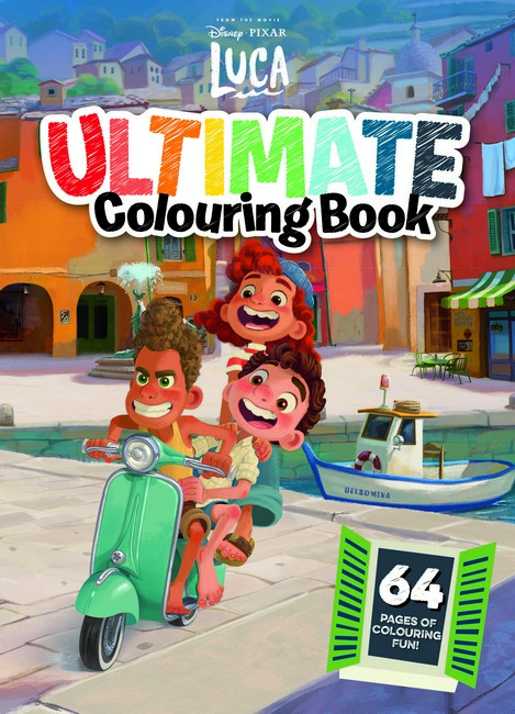 Luca: Ultimate Colouring Book (Disney-Pixar) | Good Reading