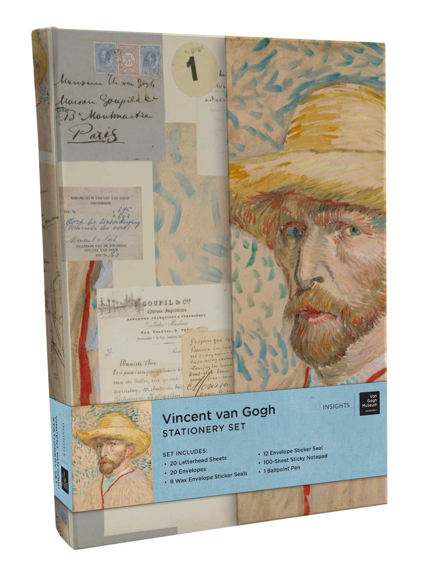 Van Gogh Letters Stationery Set | Good Reading