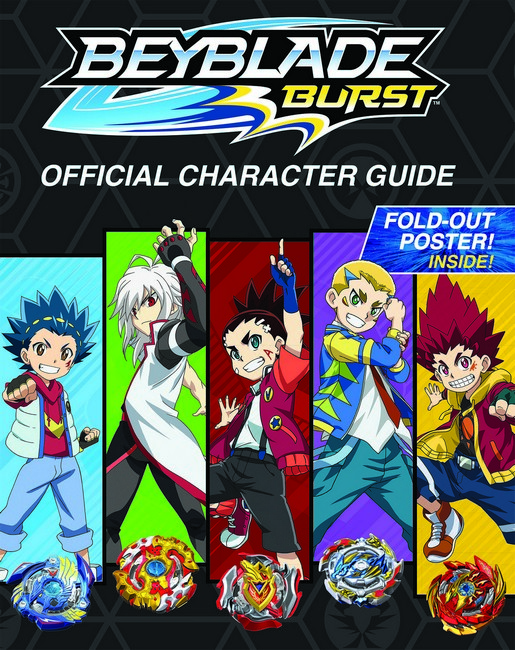 Beyblade Burst: Official Character Guide (Fold-Out Poster Inside ...