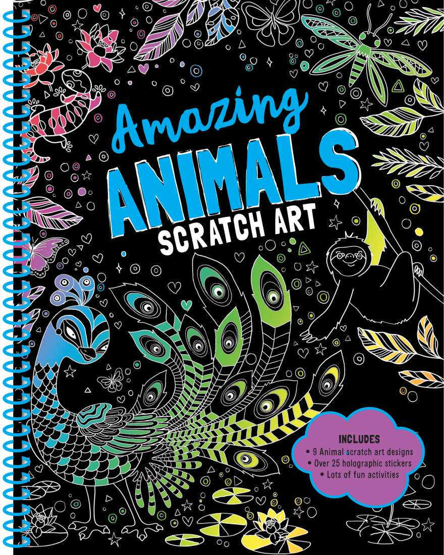 Scratch Art – Amazing Animals